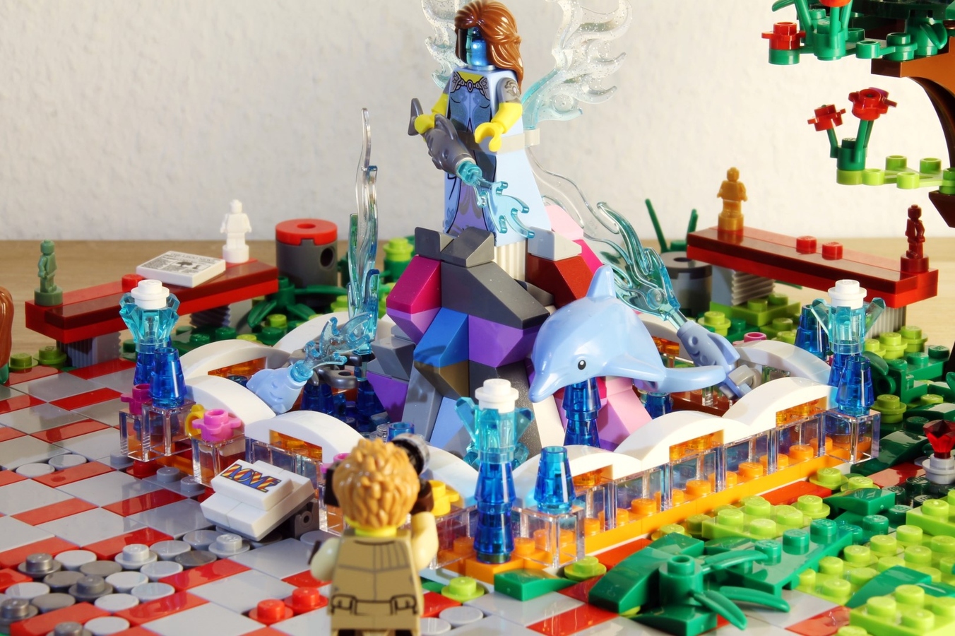 LEGO IDEAS - Product Ideas - Tourist Attraction - Modular Fountain And Park
