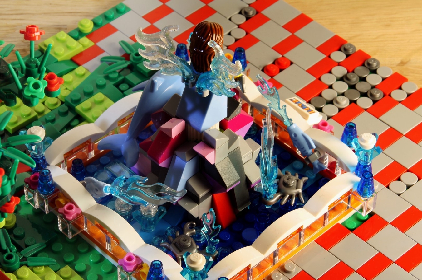 LEGO IDEAS - Product Ideas - Tourist Attraction - Modular Fountain And Park