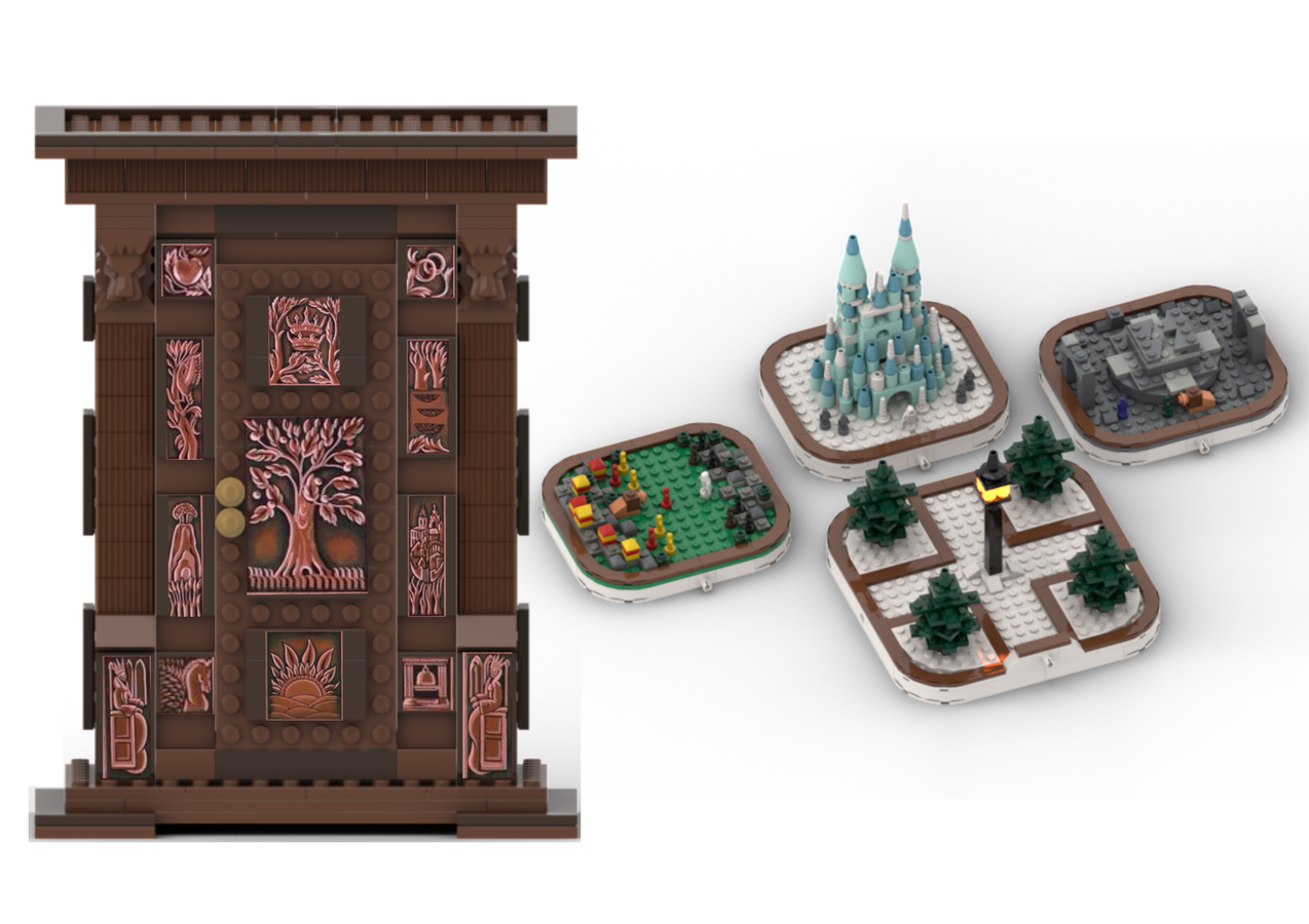 Lego Ideas - Narnia: The Lion, The Witch and The Wardrobe (Link in ...