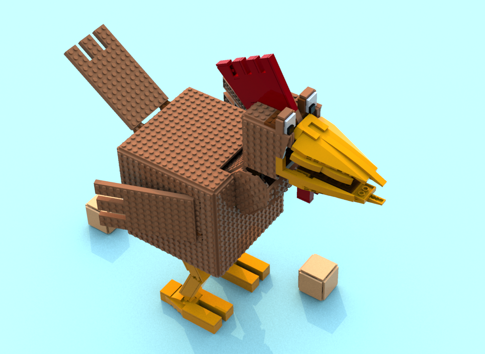 LEGO IDEAS - Product Ideas - Squarnimalz Hen