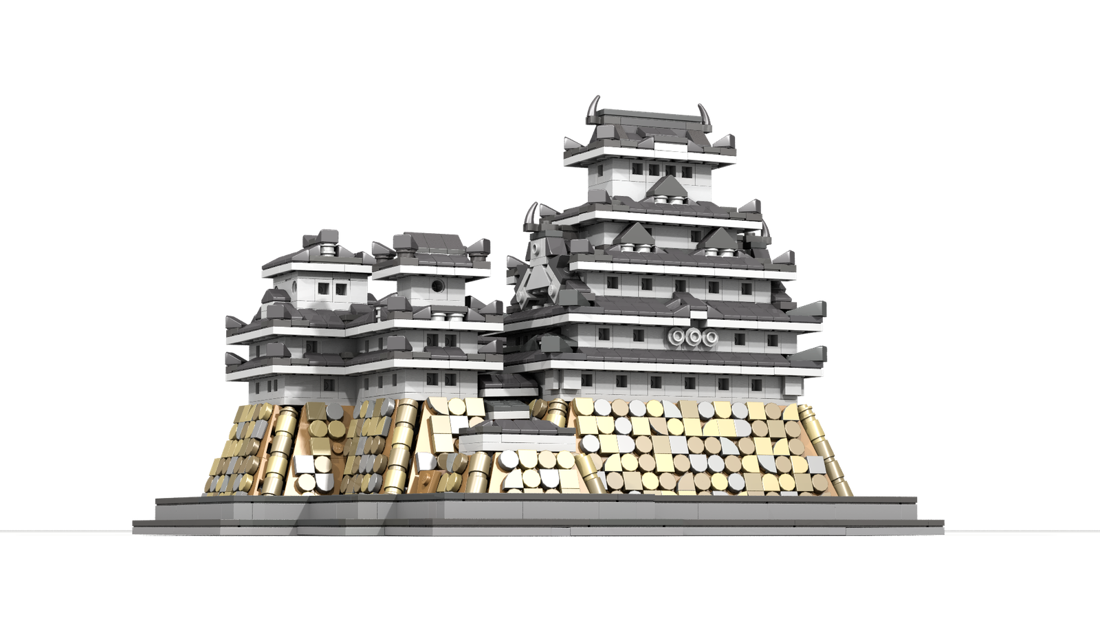 LEGO IDEAS - Product Ideas - Himeji Castle (姫路城) Miniature