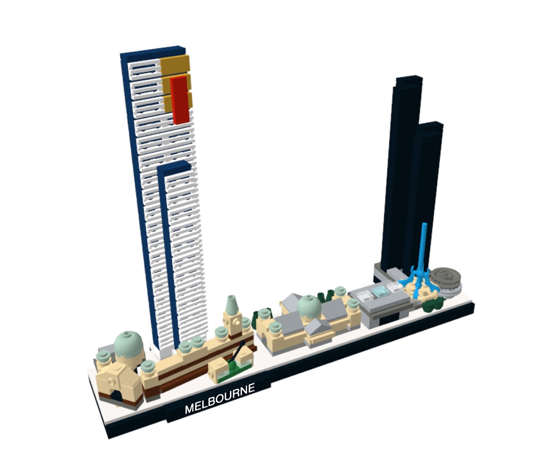LEGO IDEAS Product Ideas Lego Architecture Skyline Melbourne 