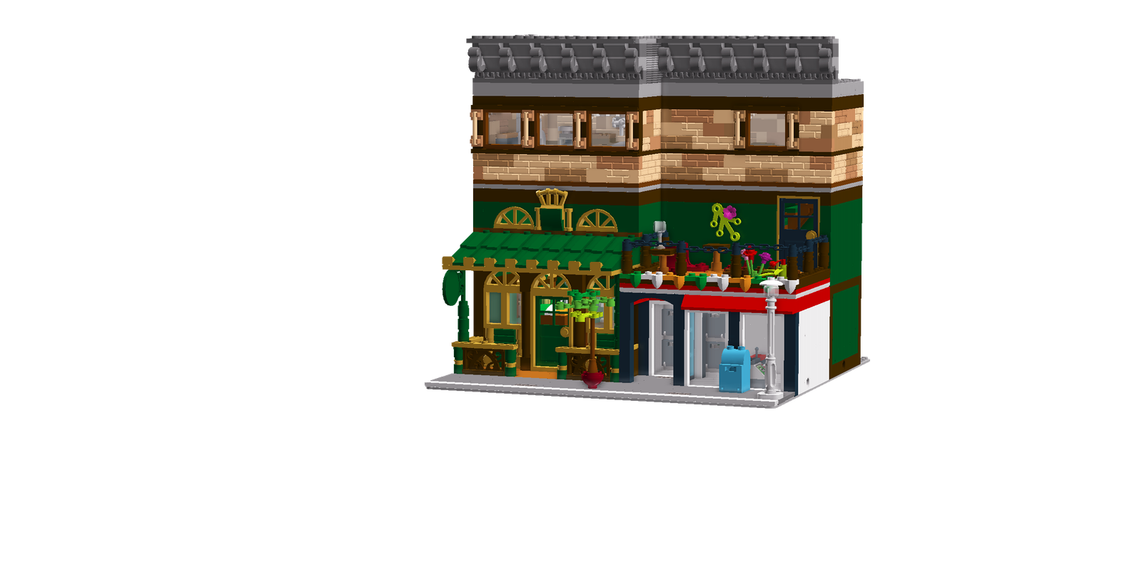 LEGO IDEAS - Product Ideas - Irish Tea Shop Modular