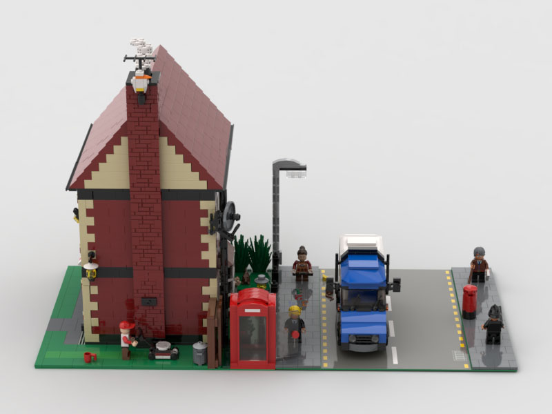 Milk delivery : r/lego