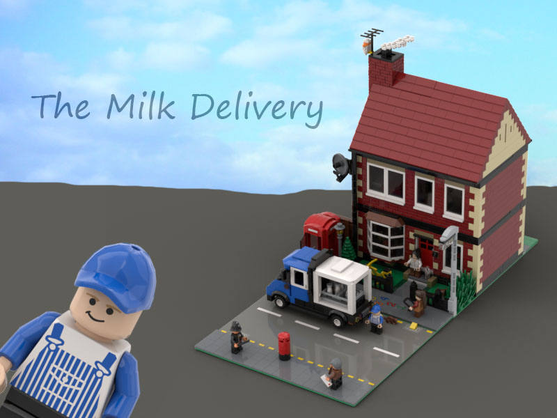 Milk delivery : lego