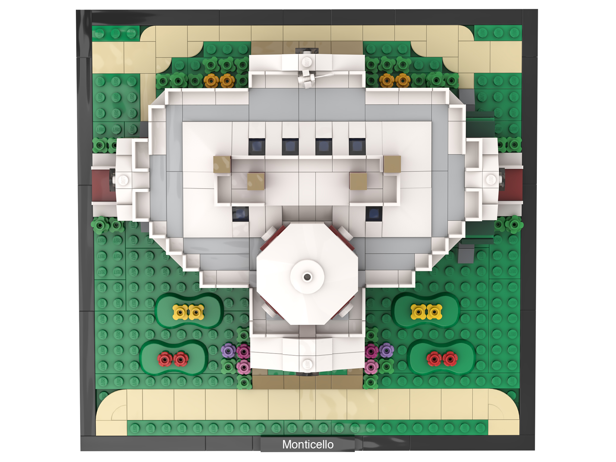 Thomas Jefferson's Home: Monticello : r/lego