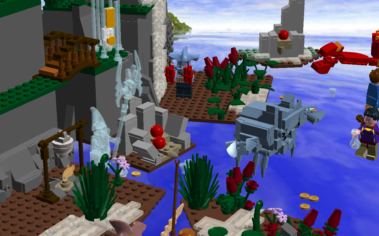 LEGO IDEAS - Product Ideas - Muddy Basin and the Western Coast (Beast ...