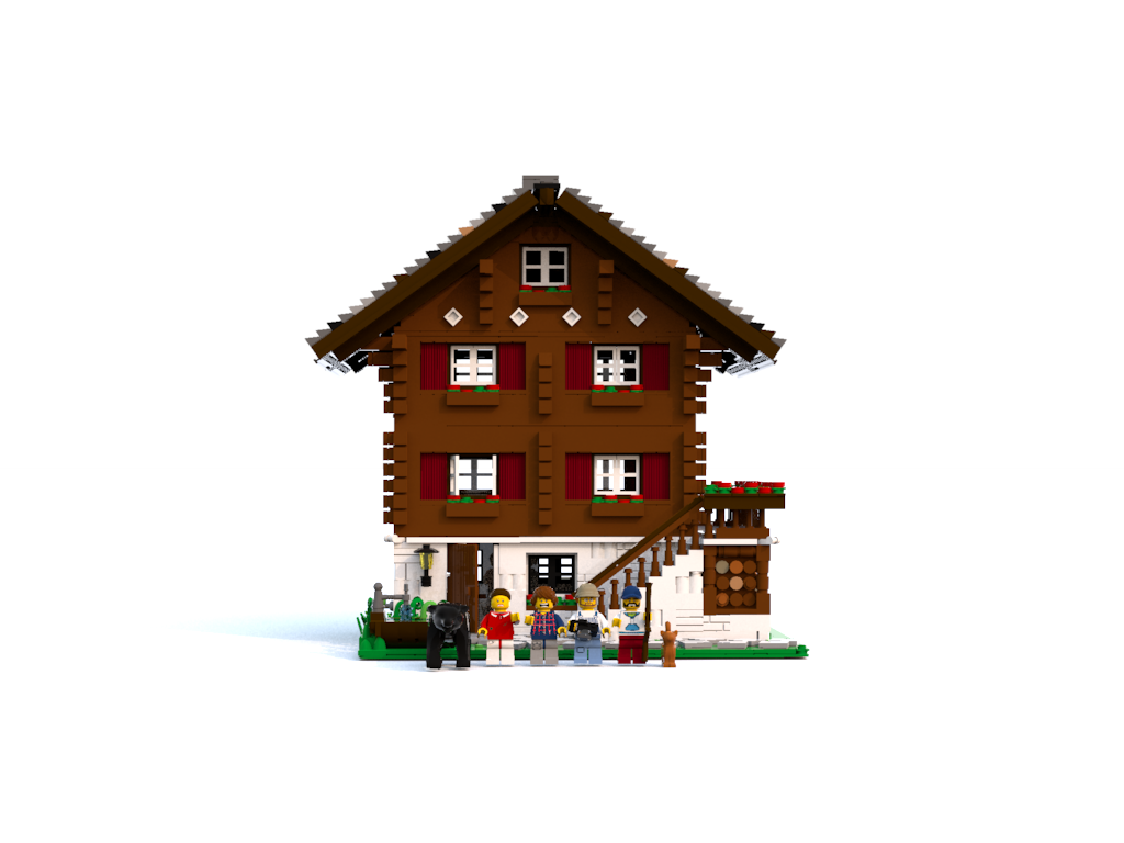 LEGO IDEAS - Product Ideas - Alpine Chalet and its Thirsty Bear