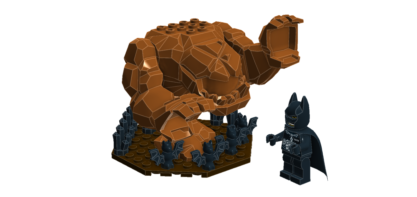 Lego Ideas Product Ideas Batman Versus Clayface Monster