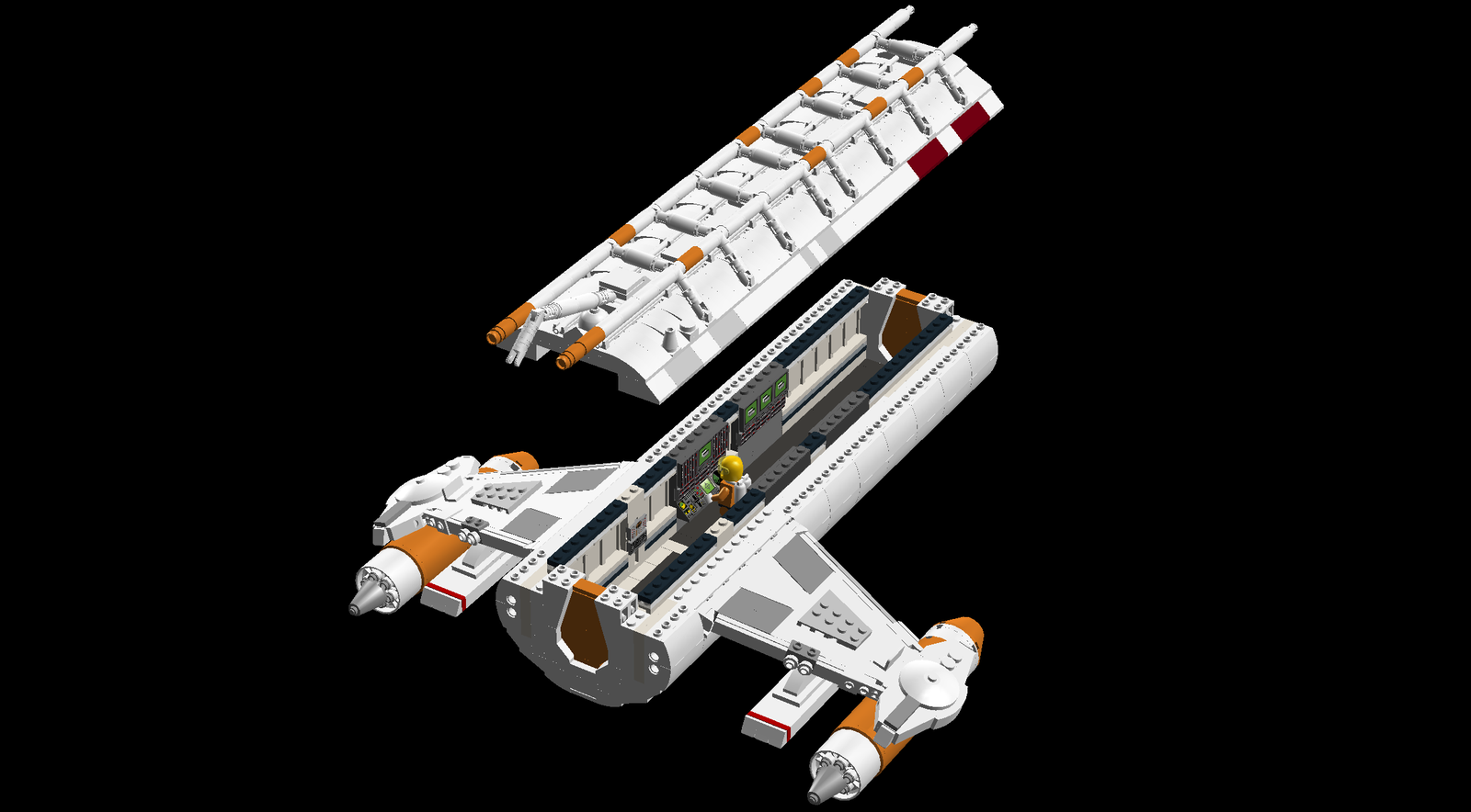 LEGO IDEAS - Product Ideas - Space: 1999 Mark IX Hawk