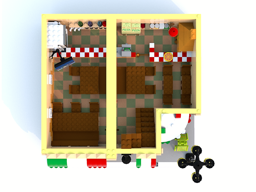 LEGO IDEAS - Product Ideas - Pizzeria