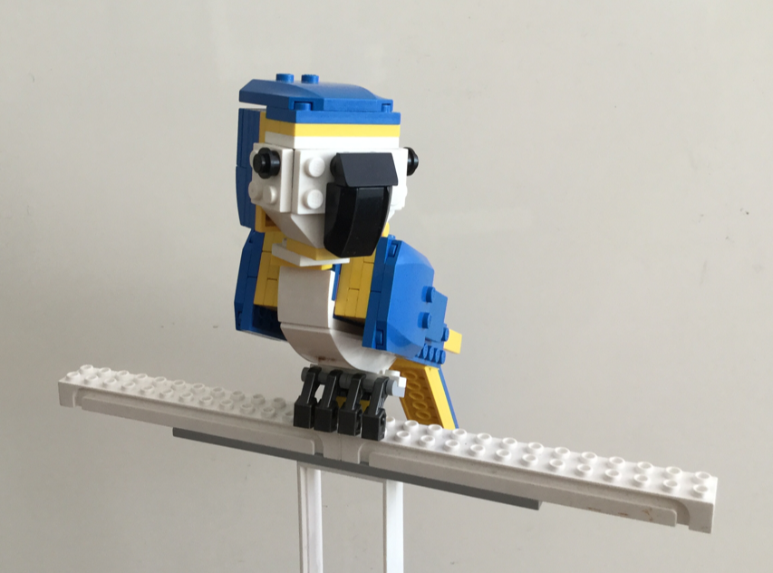 LEGO IDEAS - Product Ideas - Blue Cute Parrot.