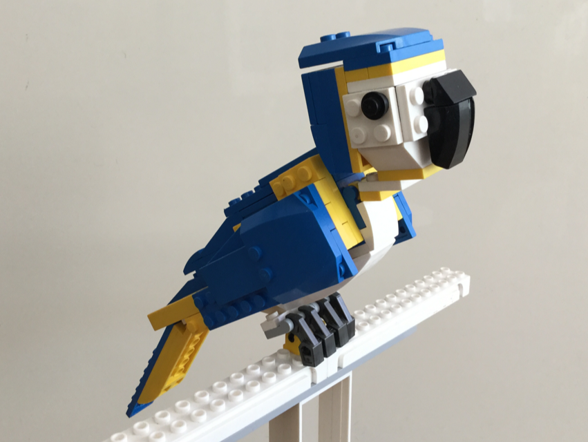 LEGO IDEAS - Product Ideas - Blue Cute Parrot.