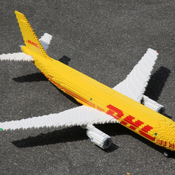 LEGO IDEAS - Product Ideas - AIRBUS A300-600F DHL, scale 1/50.