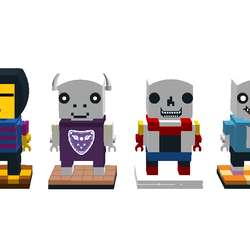 LEGO IDEAS - Product Ideas - Undertale Brickheadz: Beginnings Pack
