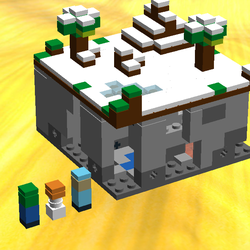LEGO IDEAS - Product Ideas - Minecraft - Snow Biome