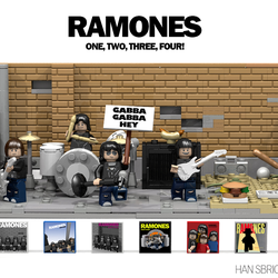 LEGO IDEAS - Product Ideas - Ramones: One, Two, Three, Four!