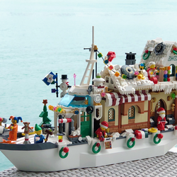LEGO IDEAS - Product Ideas - Santa’s Snow Boat