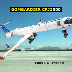LEGO IDEAS - Product Ideas - Bombardier CRJ 1000 Fully RC Tracked