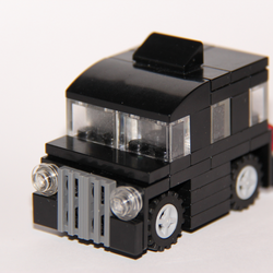 LEGO IDEAS - Product Ideas - London Black Cab / Taxi - Micro build