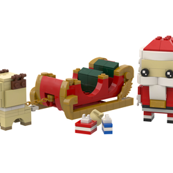 LEGO IDEAS - Product Ideas - Brickheadz Santa's Sleigh