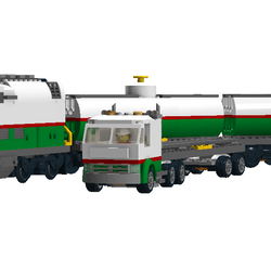 LEGO IDEAS - Product Ideas - Octan Express (the Hallmark of 25 Years)