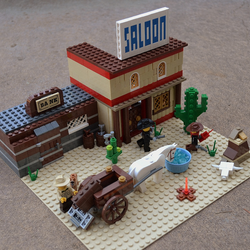 LEGO IDEAS - Product Ideas - Wild West Saloon And Bank