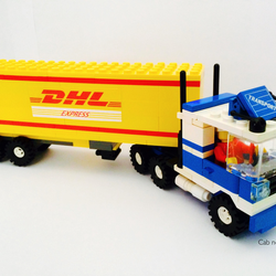 LEGO IDEAS - Product Ideas - DHL Express Trailer