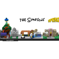 LEGO IDEAS - Product Ideas - The Simpsons - Springfield Architecture ...