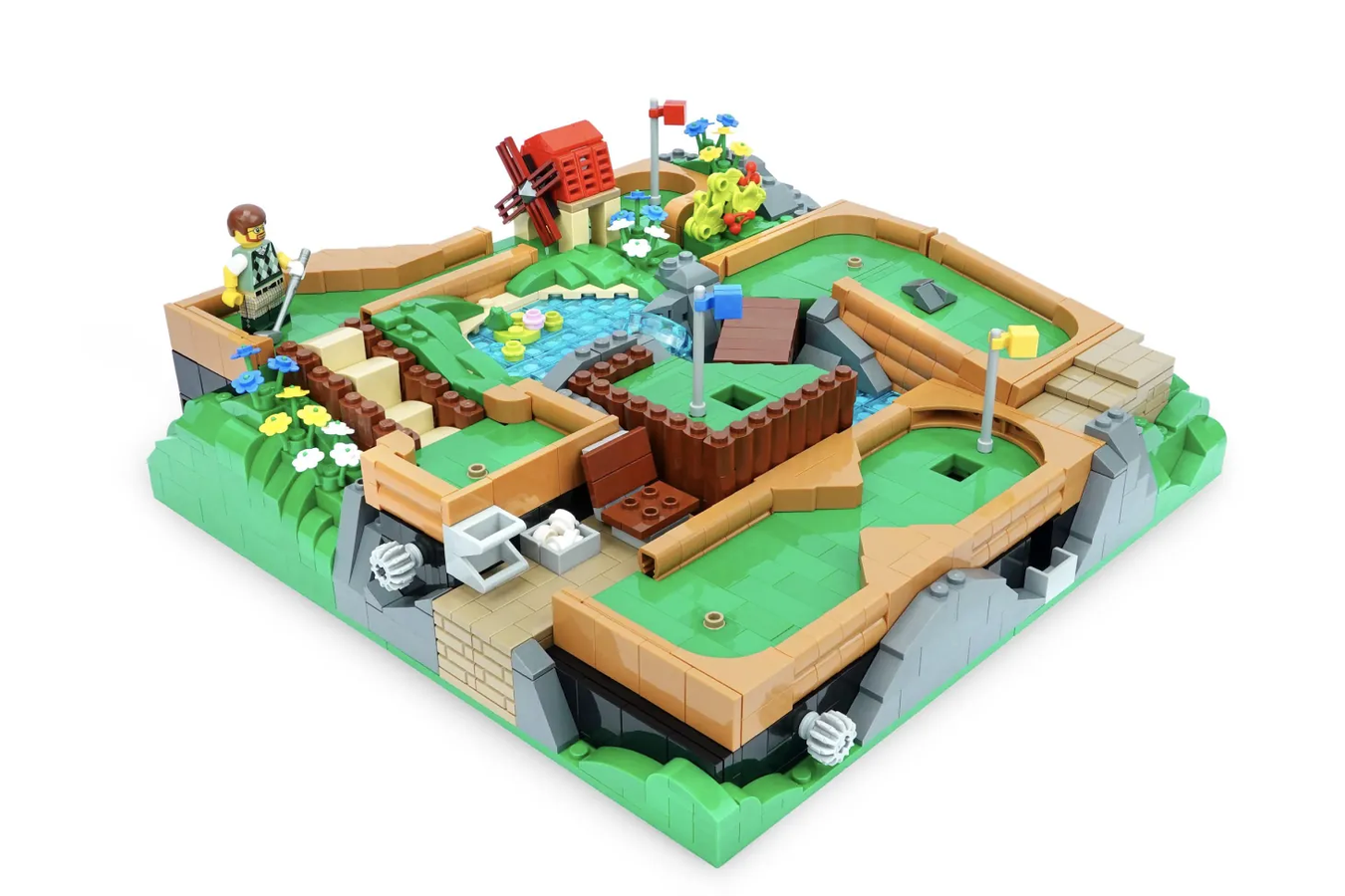 LEGO IDEAS - Blog - 10K CLUB INTERVIEW: Working Mini Golf Course ...
