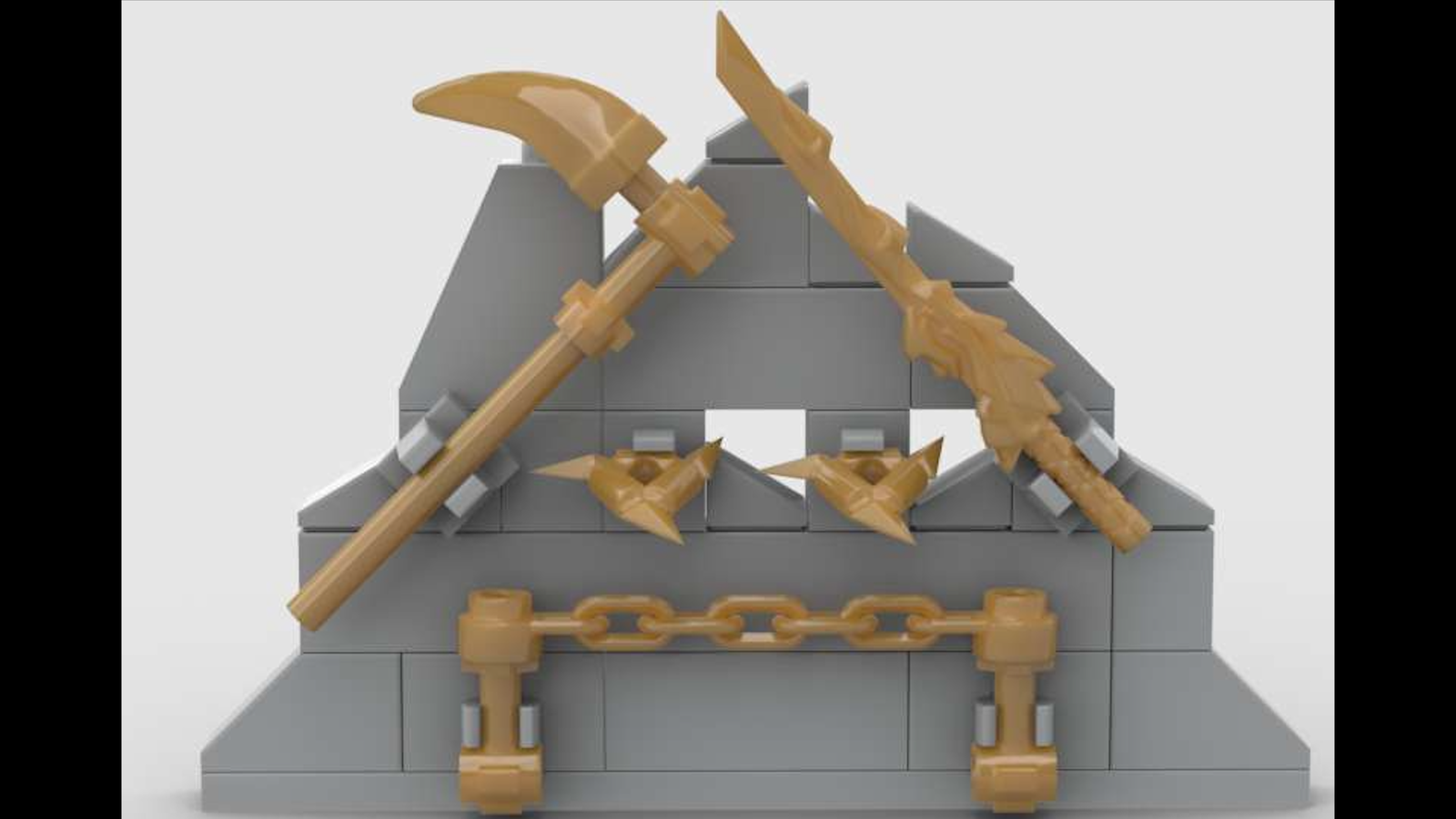 LEGO IDEAS - 10 Years of LEGO® NINJAGO®! - The Golden Weapons