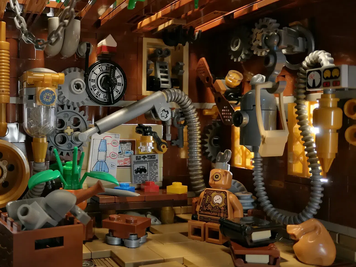 LEGO IDEAS - You’re the final piece! - Retro: Steampunk Workshop