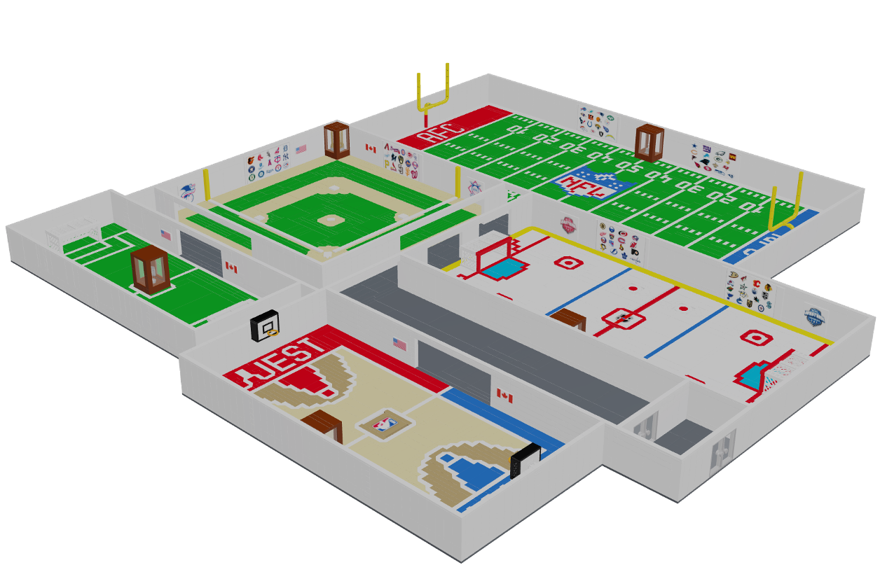 LEGO IDEAS - We love sports! - Major League Sports Complex