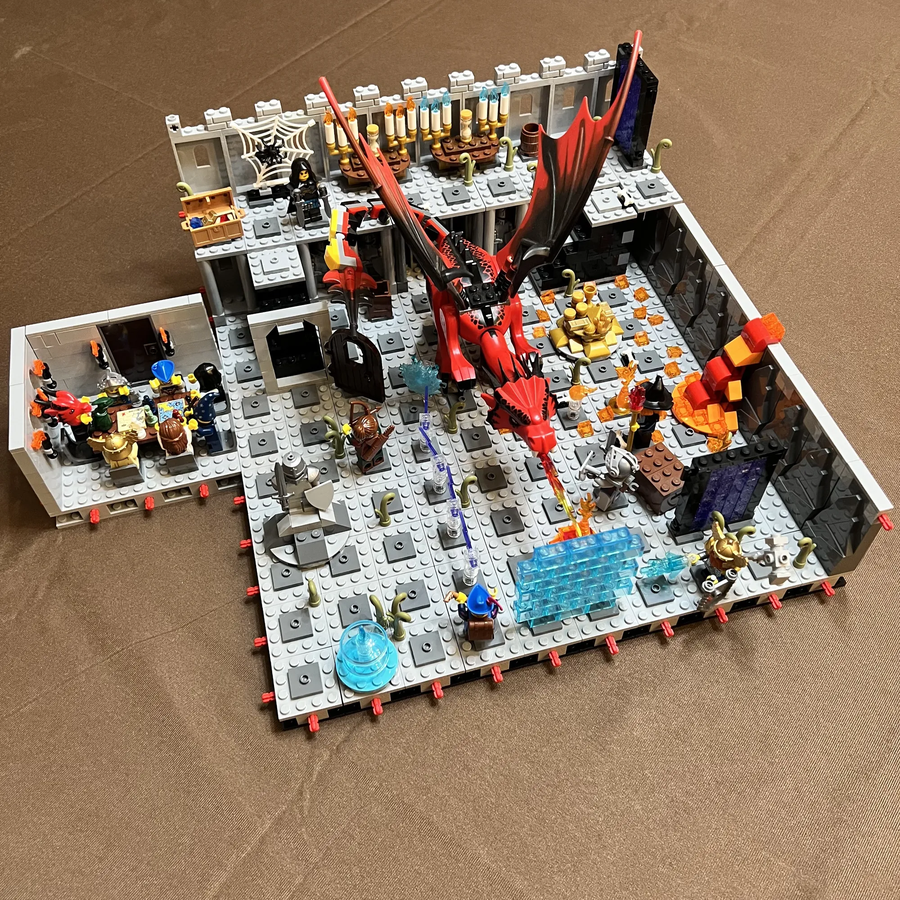 LEGO IDEAS - 50 years of Dungeons & Dragons! - Sir Cecil's Celebratory ...