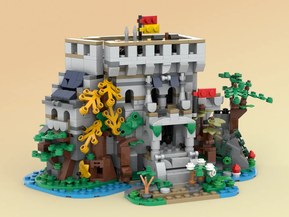 Lego Ideas 90th Anniversary Castle Theme Celebrations Micro 910001 Castle In The Forest