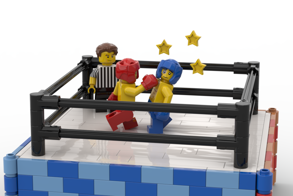 LEGO IDEAS - We love sports! - Boxing Arena, Display Feature and Play ...