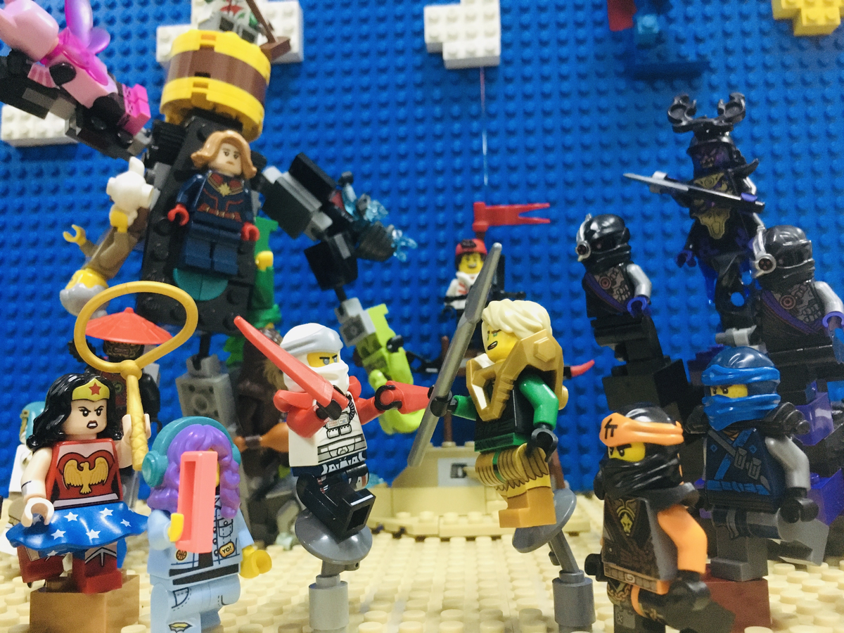 LEGO IDEAS - Replicate your heroic minifigures in battle! - minifgure ...