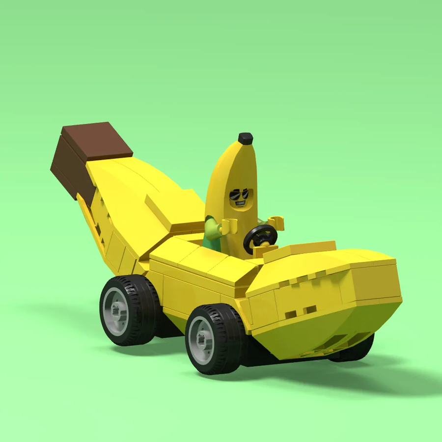 LEGO IDEAS - Customize your ride with LEGO 2K Drive - The Banana-Car