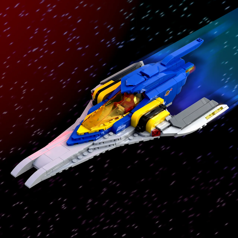 LEGO IDEAS - 90th Anniversary: Space Celebrations - Galaxy Cruiser ...