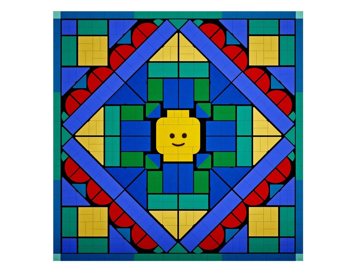 LEGO IDEAS - You’re the final piece! - RETRO: LEGO Stained Glass Window
