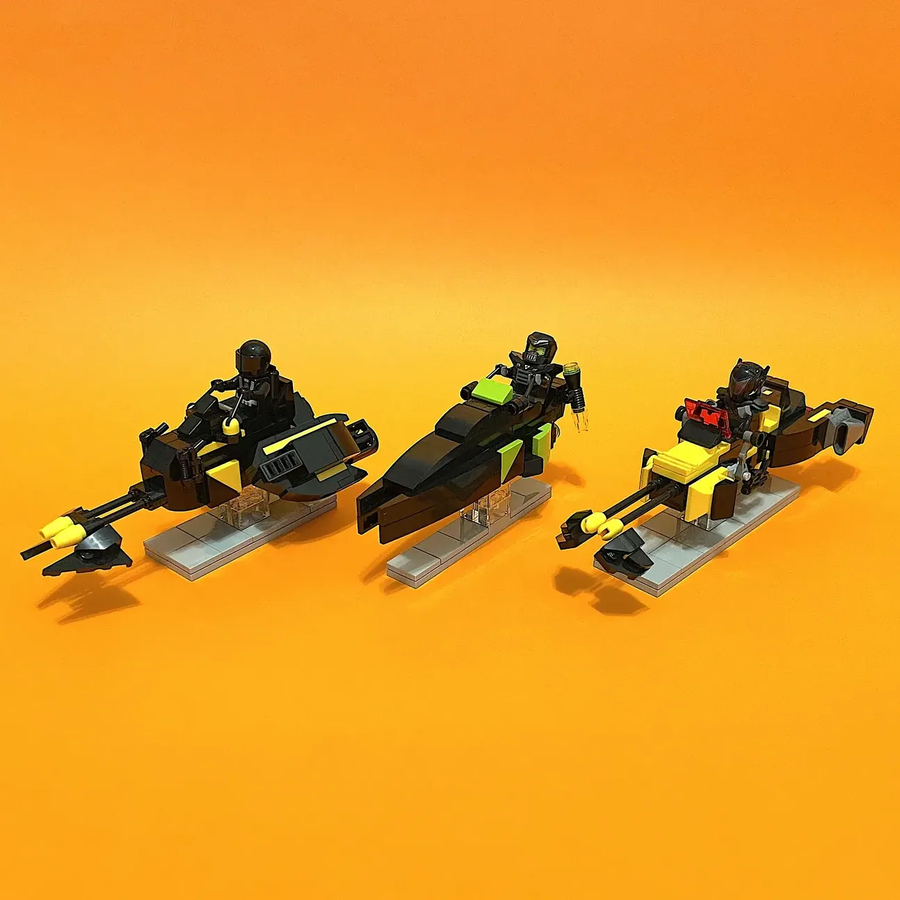 LEGO IDEAS - Exploring The Cosmos - Vehicle: The Three of Us - Blacktron