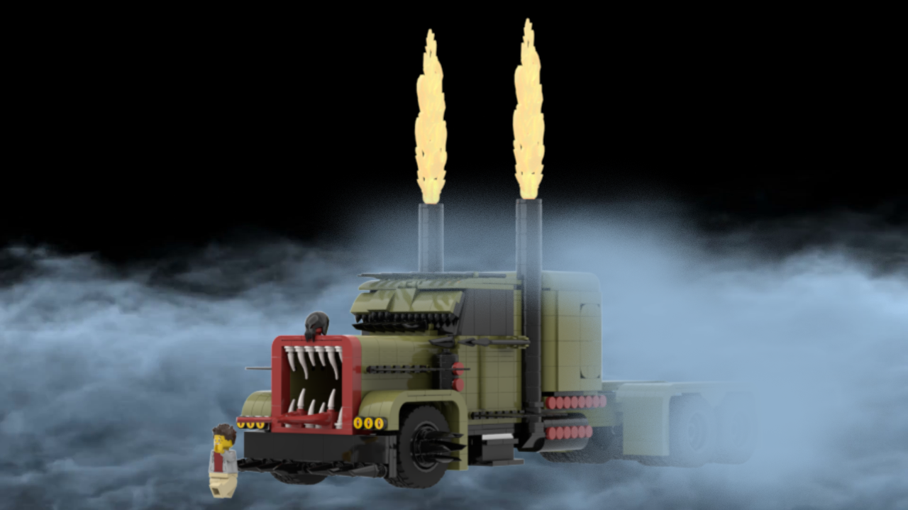 LEGO IDEAS - Build a Ghost You Are Afraid Of! - Ghost Truck!
