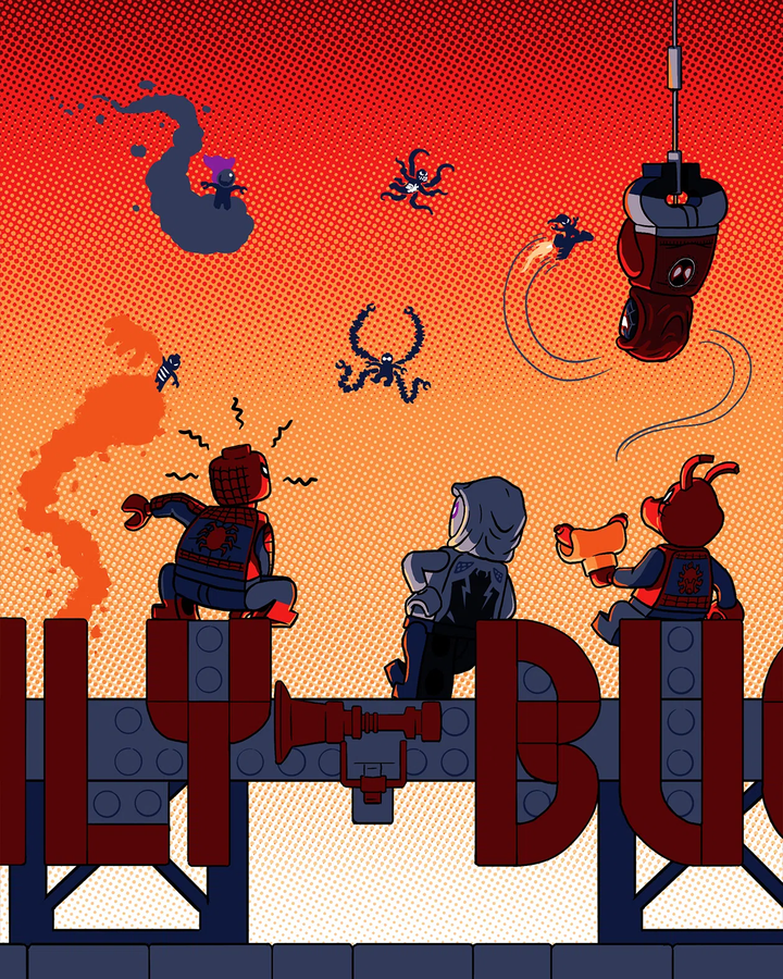 LEGO IDEAS - Your friendly neighborhood comic book hero! - ART: Sunset ...