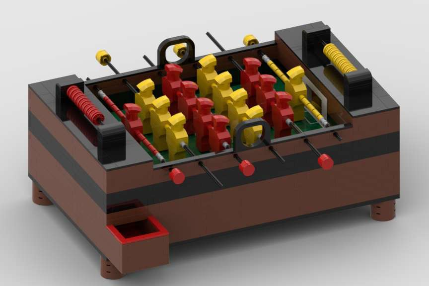 LEGO IDEAS - We love sports! - Playable Mini Foosball