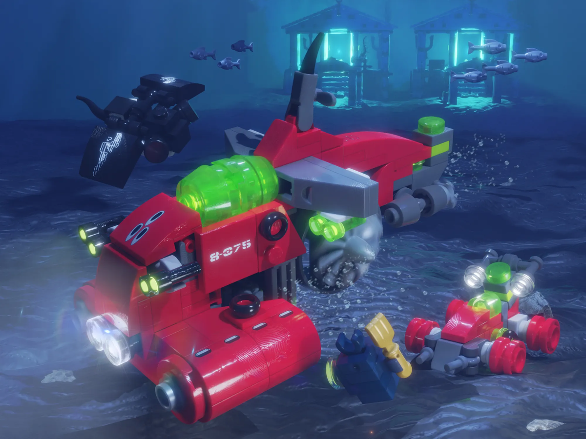 Lego Atlantis Neptune Carrier