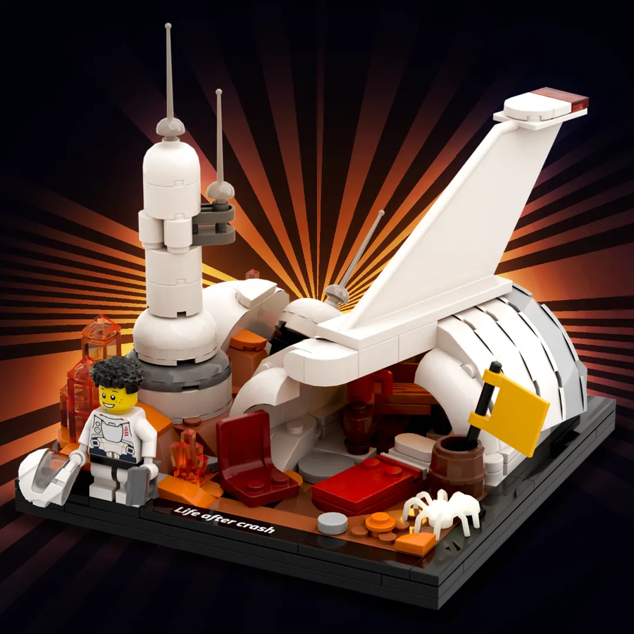 LEGO IDEAS - Exploring The Cosmos - Base: Life After Crash