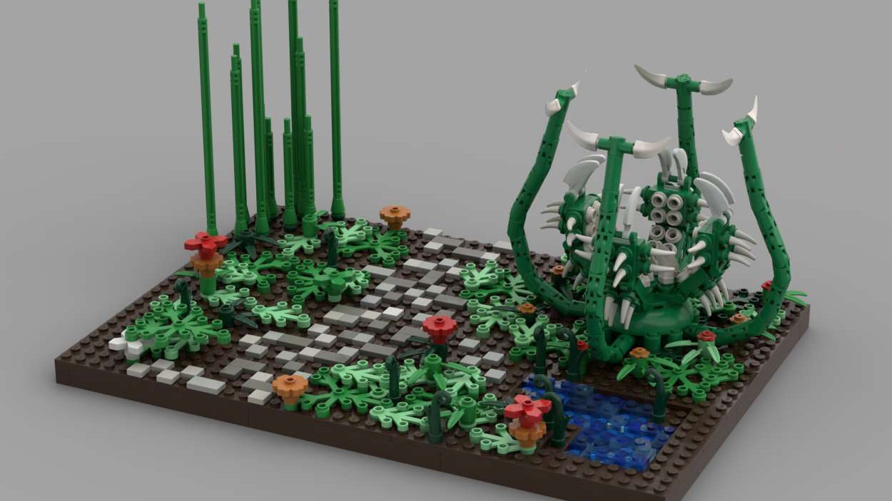 LEGO IDEAS - Build a Ghost You Are Afraid Of! - Venus Fly Trap Monster