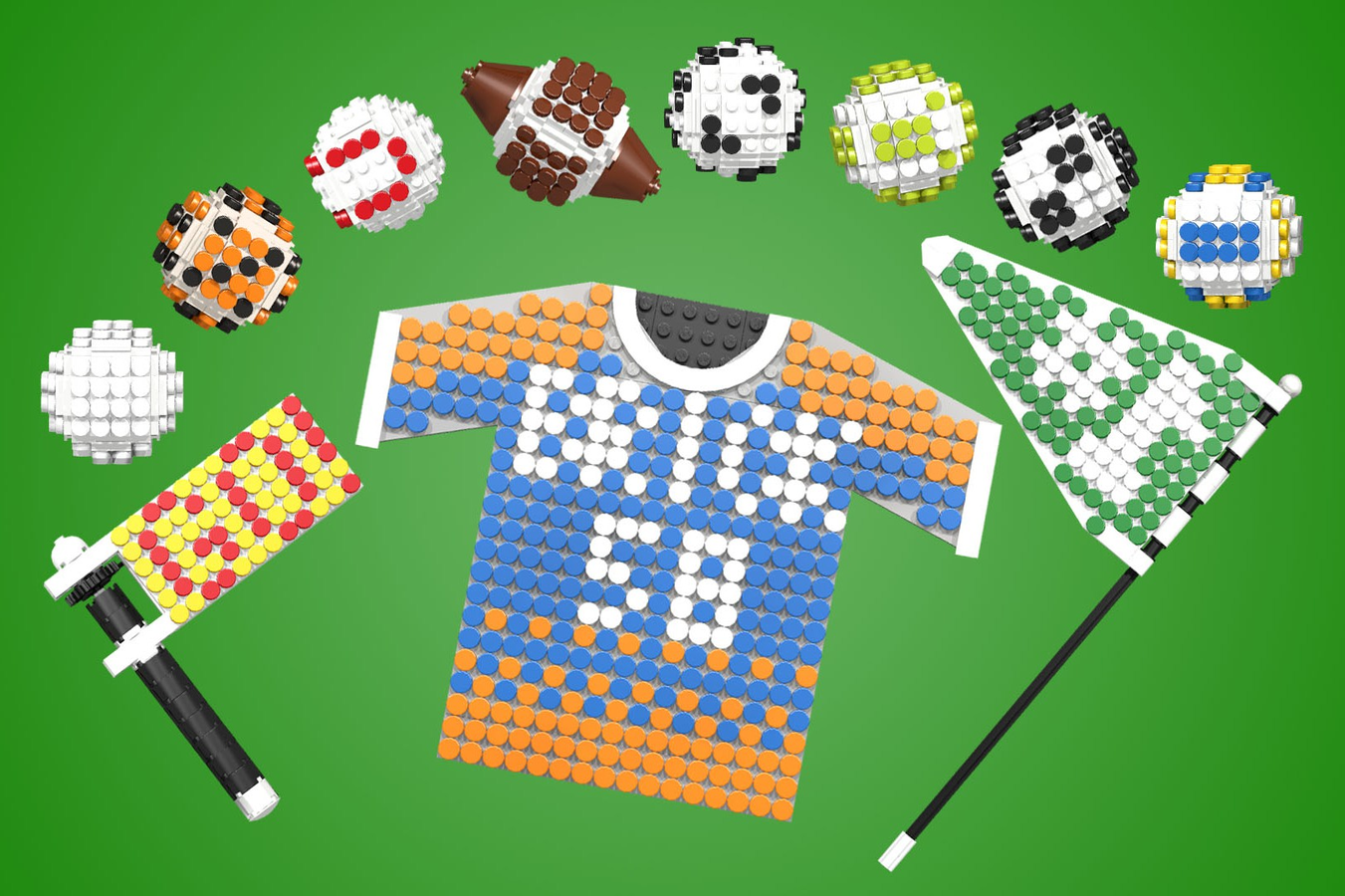LEGO IDEAS - We love sports! - Customizable Fan Gear