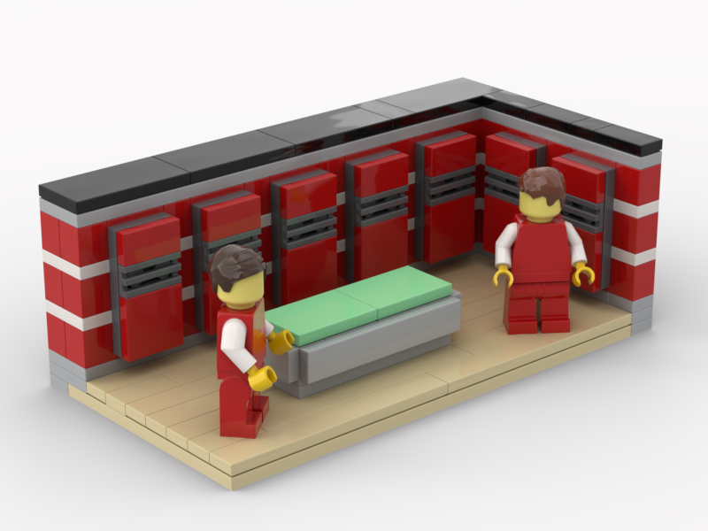 LEGO IDEAS - Build United! - The Old Trafford Locker Room
