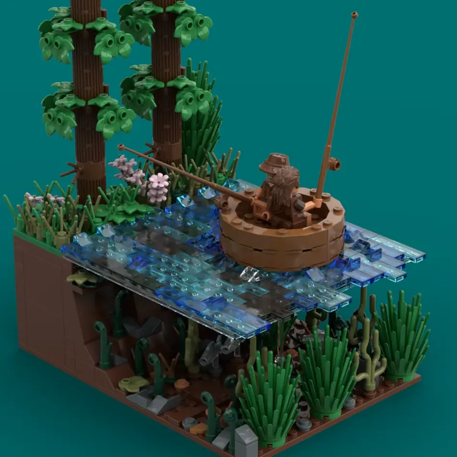 LEGO IDEAS - Exploring the world of Middle-Earth - SCENE: Gone Fishing!!